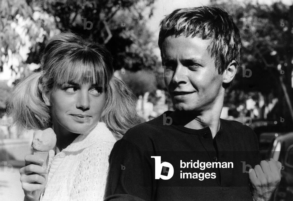 Image of Fabrizio Capucci with Catherine Spaak