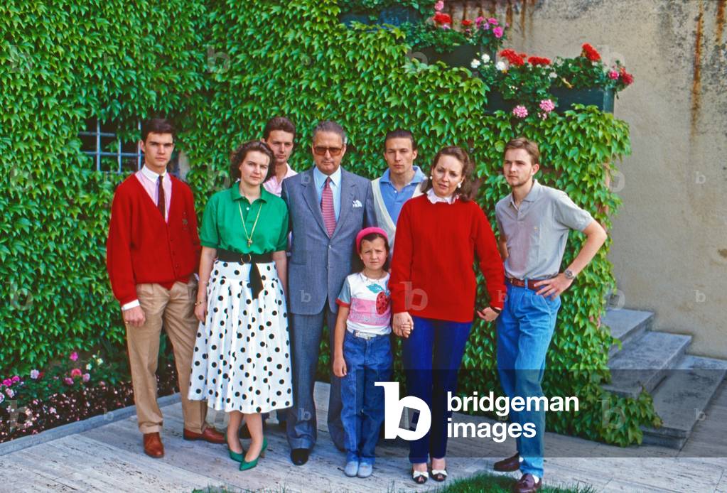 Image of Carl Duke of Wurttemberg with his wife Diane and their