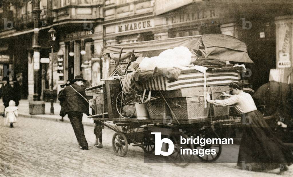 Image of Berlin types ('Berliner Typen') series, c. 1914.