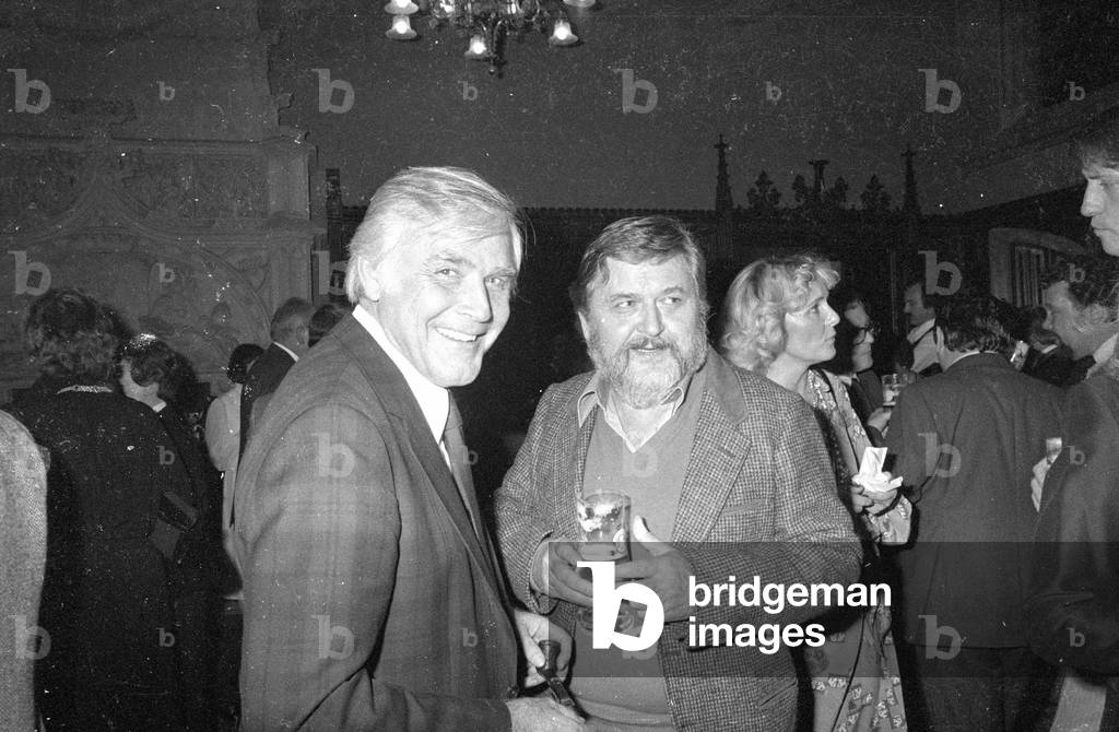 Image of Joachim Fuchsberger at the founding ceremony of the Film Week