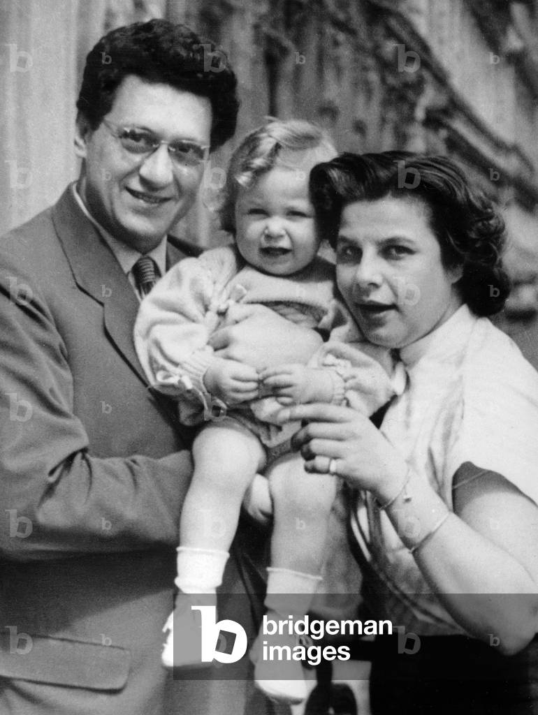 Image of Austrian Violonist Wolfgang Schneiderhan With his Wife Irmgard ...