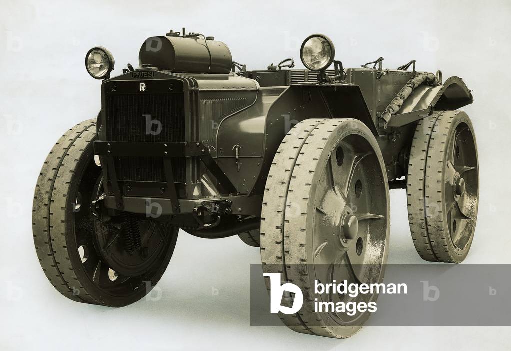 Image of Pavesi P4/100 artillery tractor, 1927, Italy, 20th century