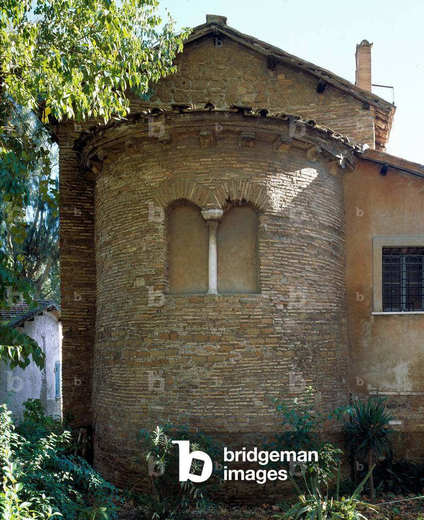 Image of Medieval art : Apse - Santa Passera, Rome, Italy