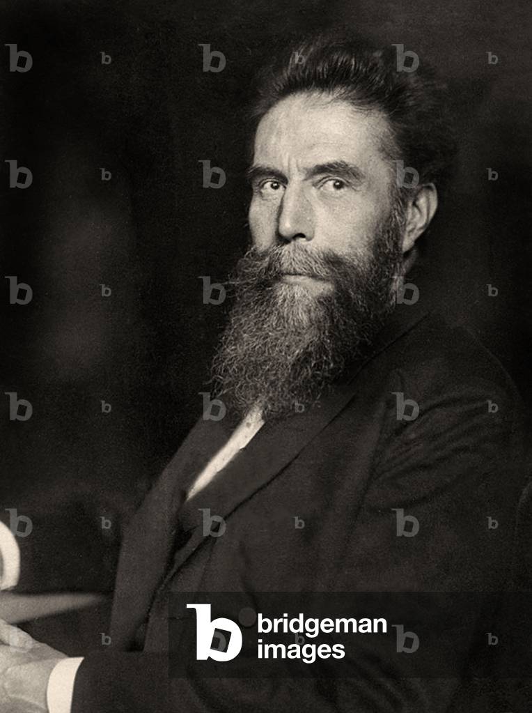 Image of Portrait of Wilhelm Röntgen, 1915 (photo) by Perscheid, Nicola ...
