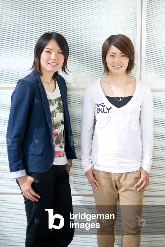 Image of Soccer - Kozue Ando and Saki Kumagai
