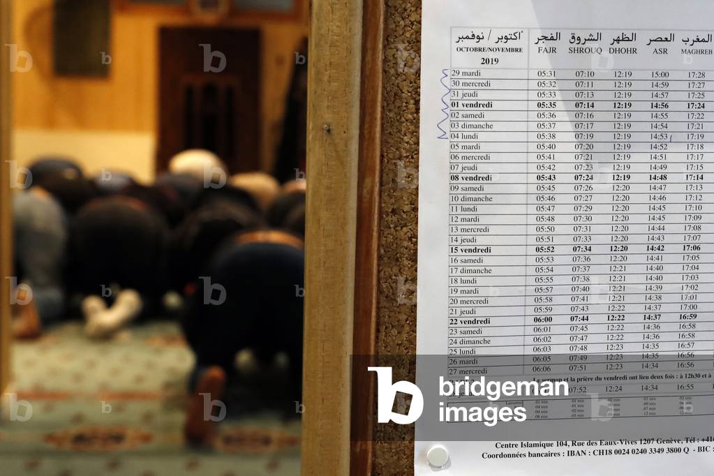 Image of The Islamic Center of Geneva, The Muslim Brotherhood, Muslim man