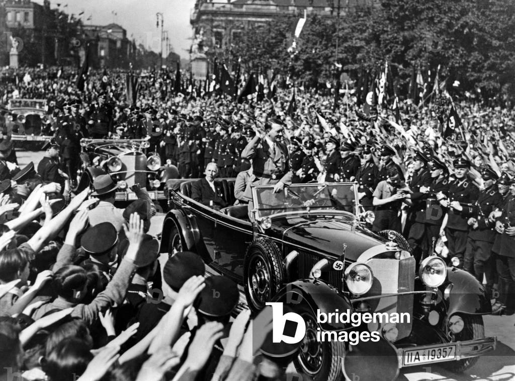 Image of Adolf Hitler in Berlin, 1934