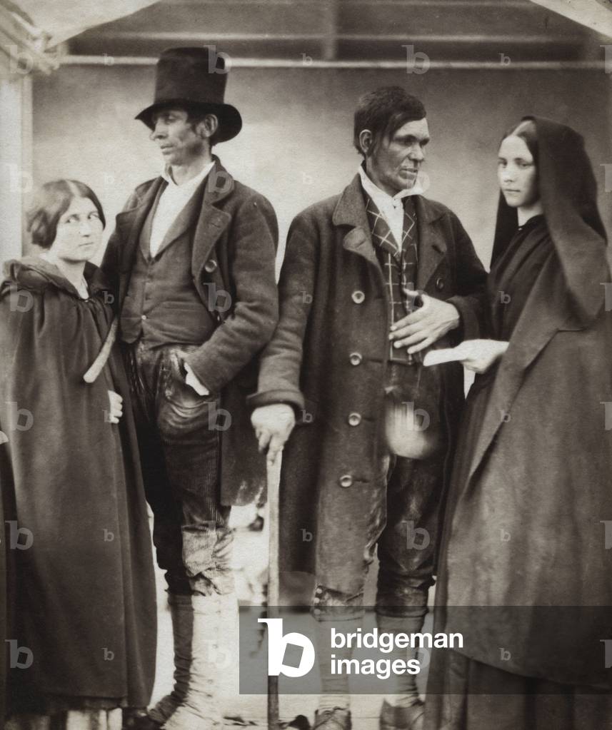 Image of Irish Famine, 1845-1849 (b/w photo)