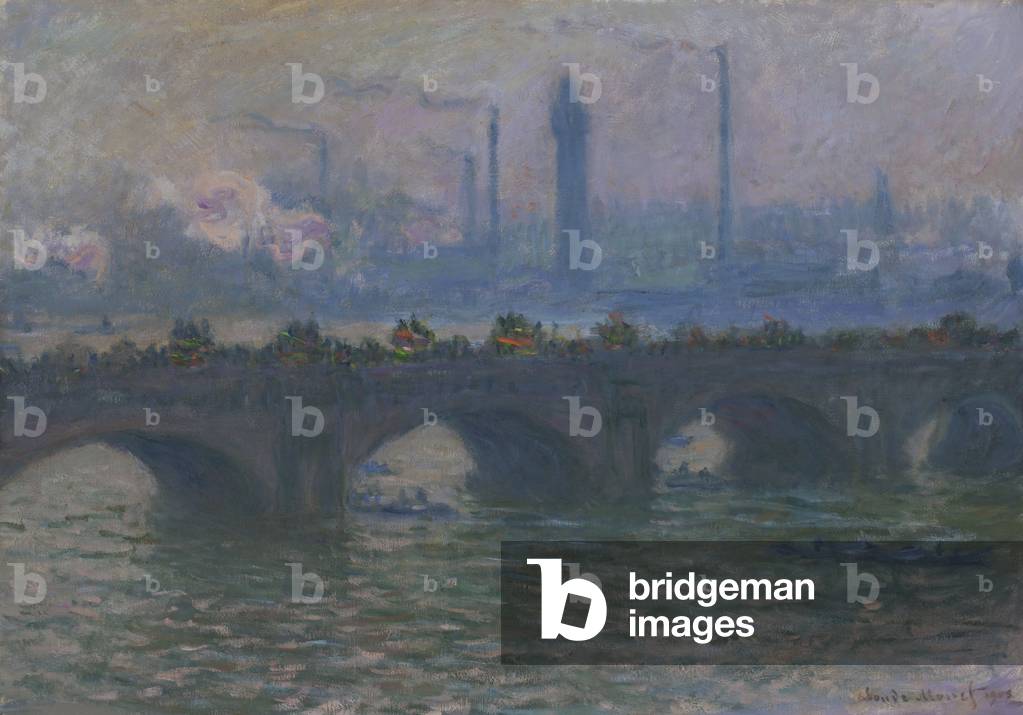 Image of Waterloo Bridge, 1903 (oil on canvas) by Monet, Claude (1840-1926)