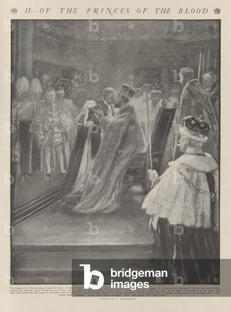 Image of The coronation of King George V, 1911 (print) by Macpherson ...