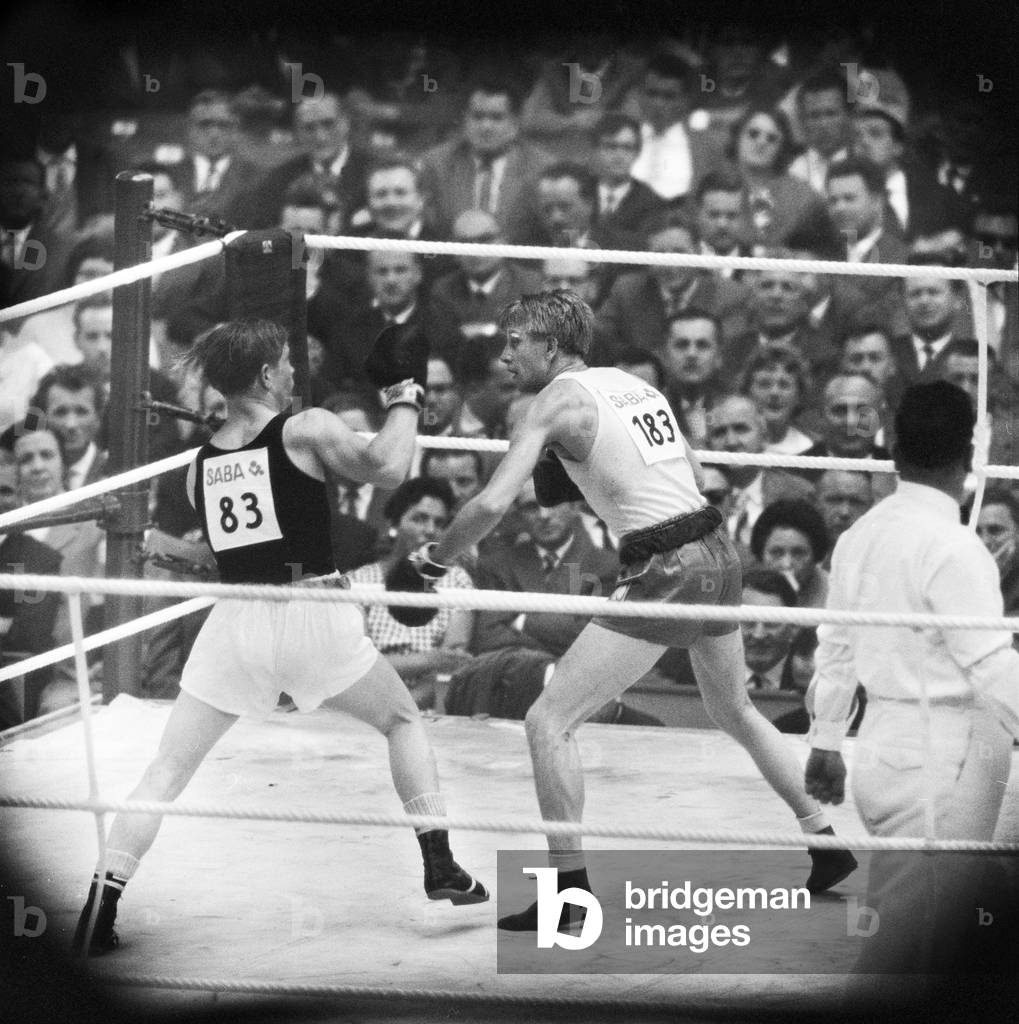 Image of Boxing Em, 1959 (b/w photo)