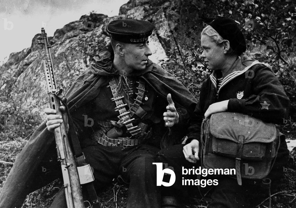 Image of Mourmansk, 1942 by Khaldei, Yevgeny (1917-1997)