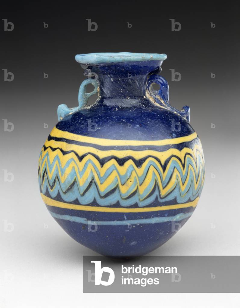 Image of Core-formed Amphoriskos, 525-400 BC (core-formed glass with ...