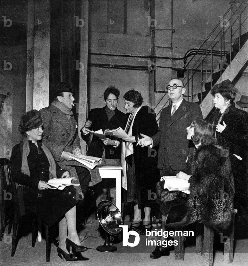 Image of Suzanne Dantes, Andre Brule, Jean Cocteau, Yvonne de Bray ...