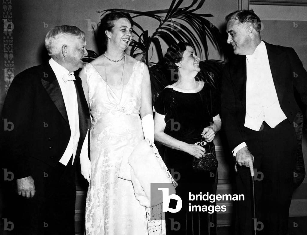Image of Vice President John Nance Garner, Eleanor Roosevelt, Mrs ...