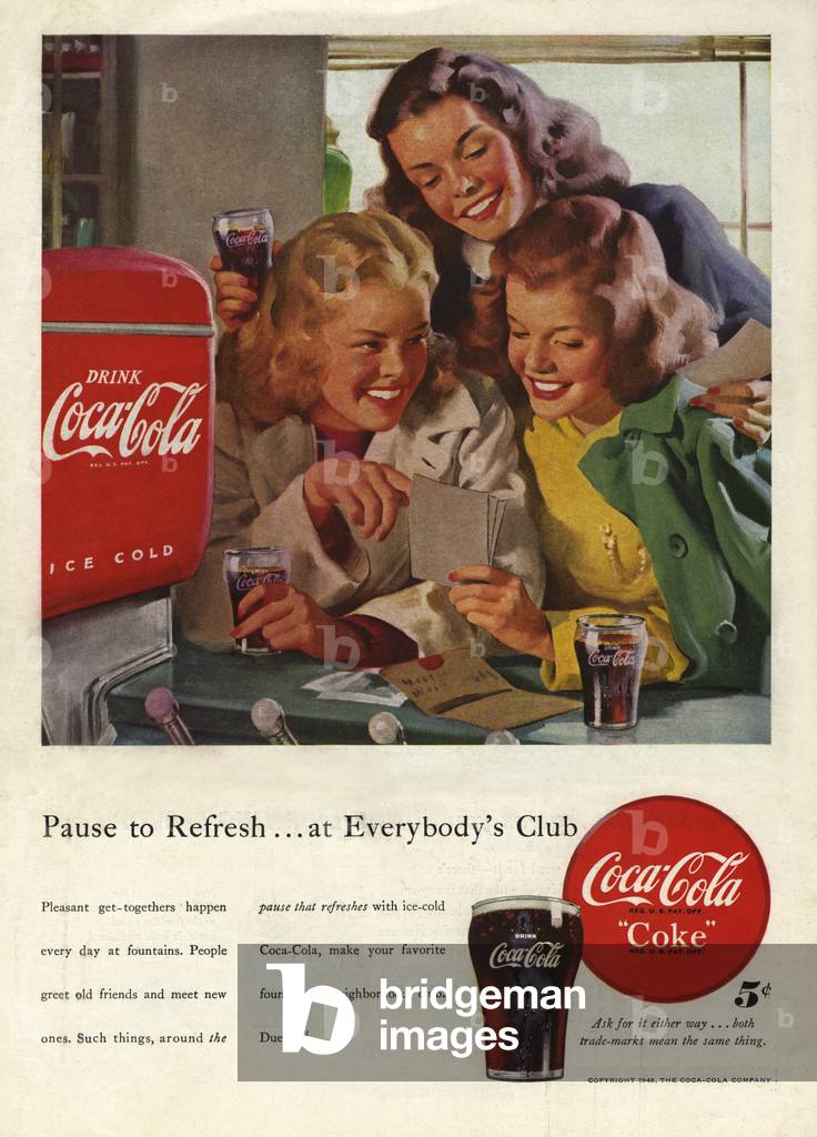 Coca Cola Magazine Ad