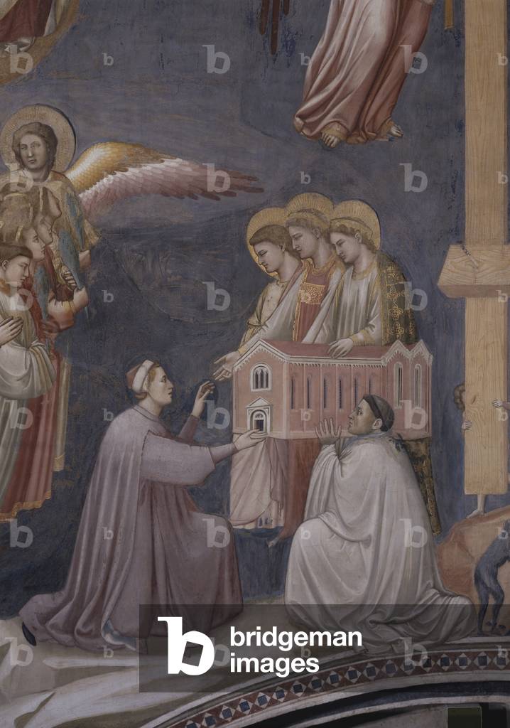 Image of Last Judgement (Giudizio Universale), by Giotto, 1303-1305, 14th century (fresco) by ...