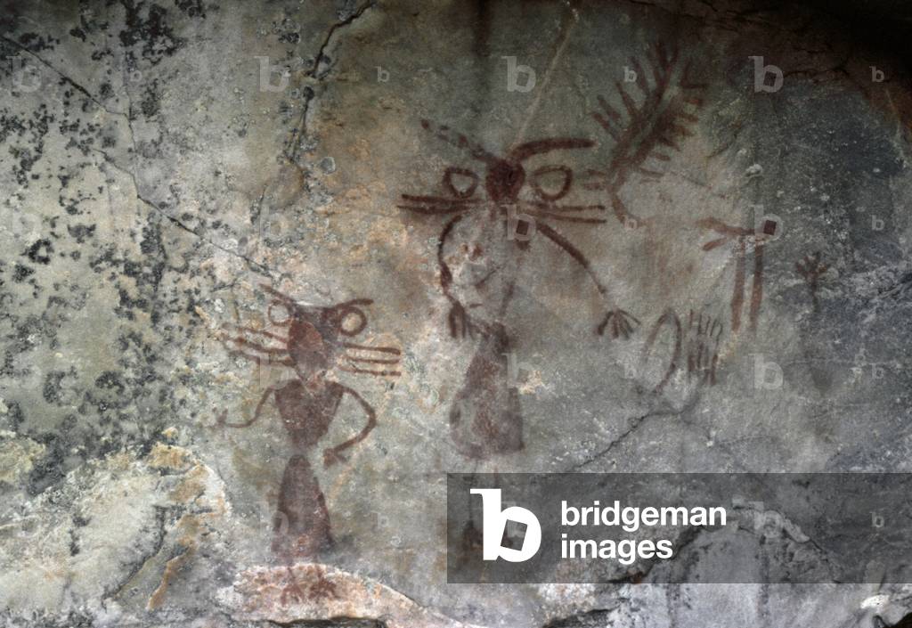 Image of Schematic cave painting