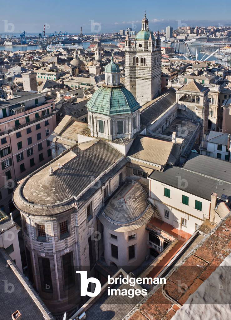 Image of Genoa, Duomo (St Lawrence Cathedral): the apse of the nave,