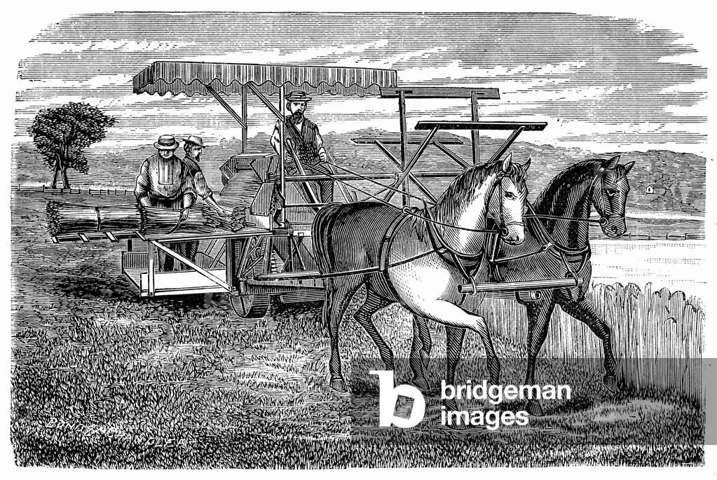 Cyrus Mccormick And The Mechanical Reaper In 1834, Cyrus McCormick