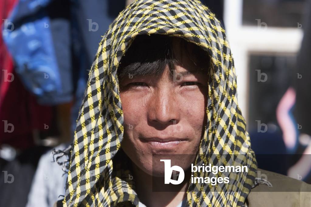 Image of Hazara Man in Bamiyan, Bamian Province, Afghanistan (photo)