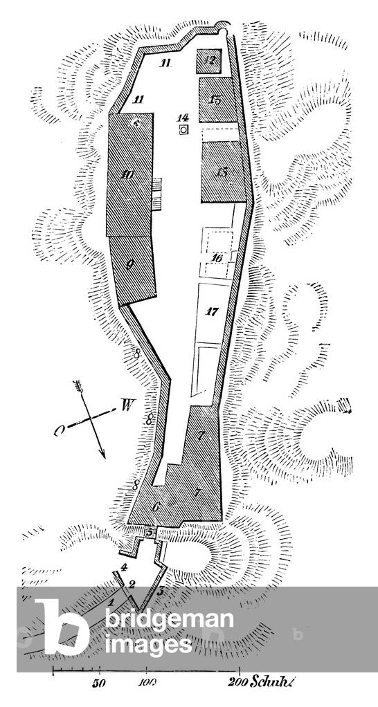 Wartburg Castle Map