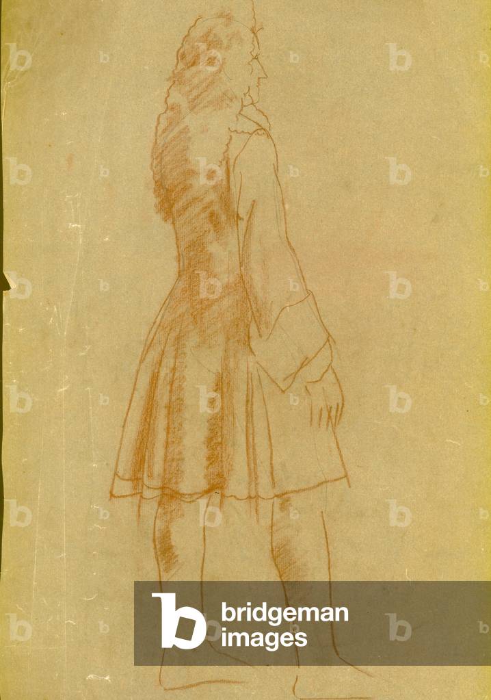 Image of Study for a Commissioner, standing full length, St. Stephen's ...