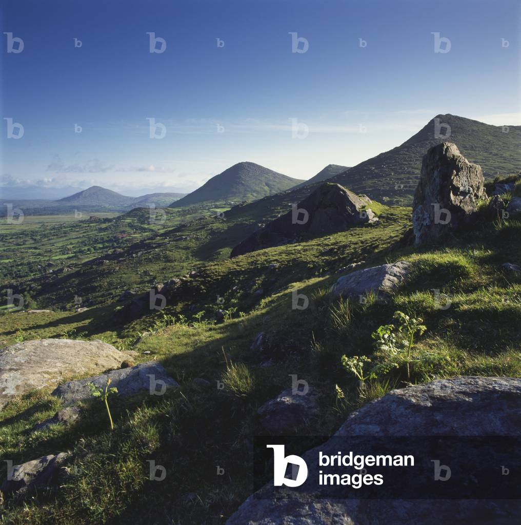 Image of Republic of Ireland, Cork, Beara Peninsula, Caha Mountains ...
