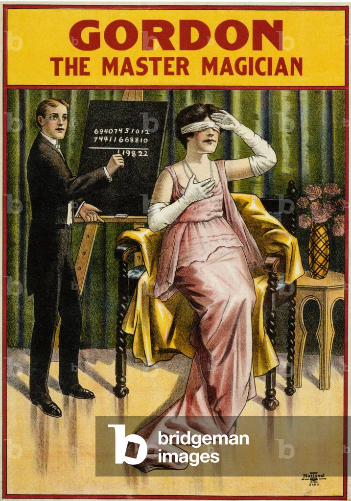 Image of Gordon the Master Magician Poster, USA, 1900s