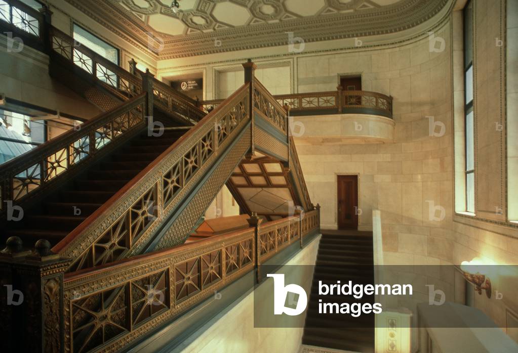 Image of Contemporary architecture : Staircase - Chicago Cultural ...