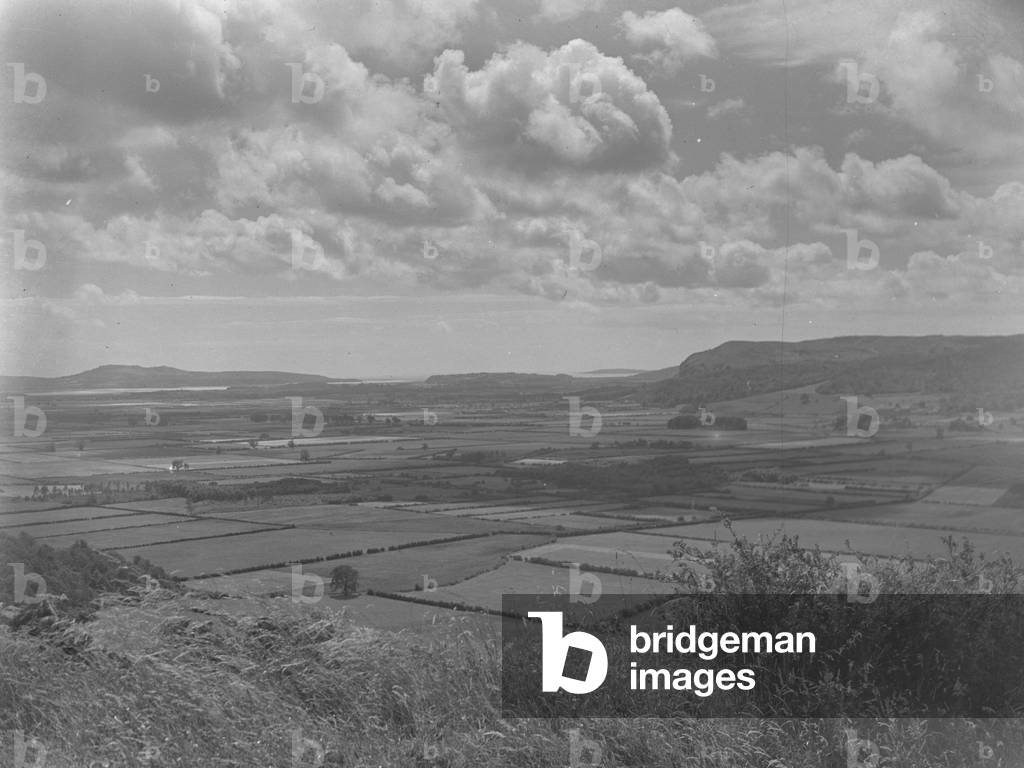 Image of A view of a farming landscape at Bagot, 1930s-60s (b/w by ...