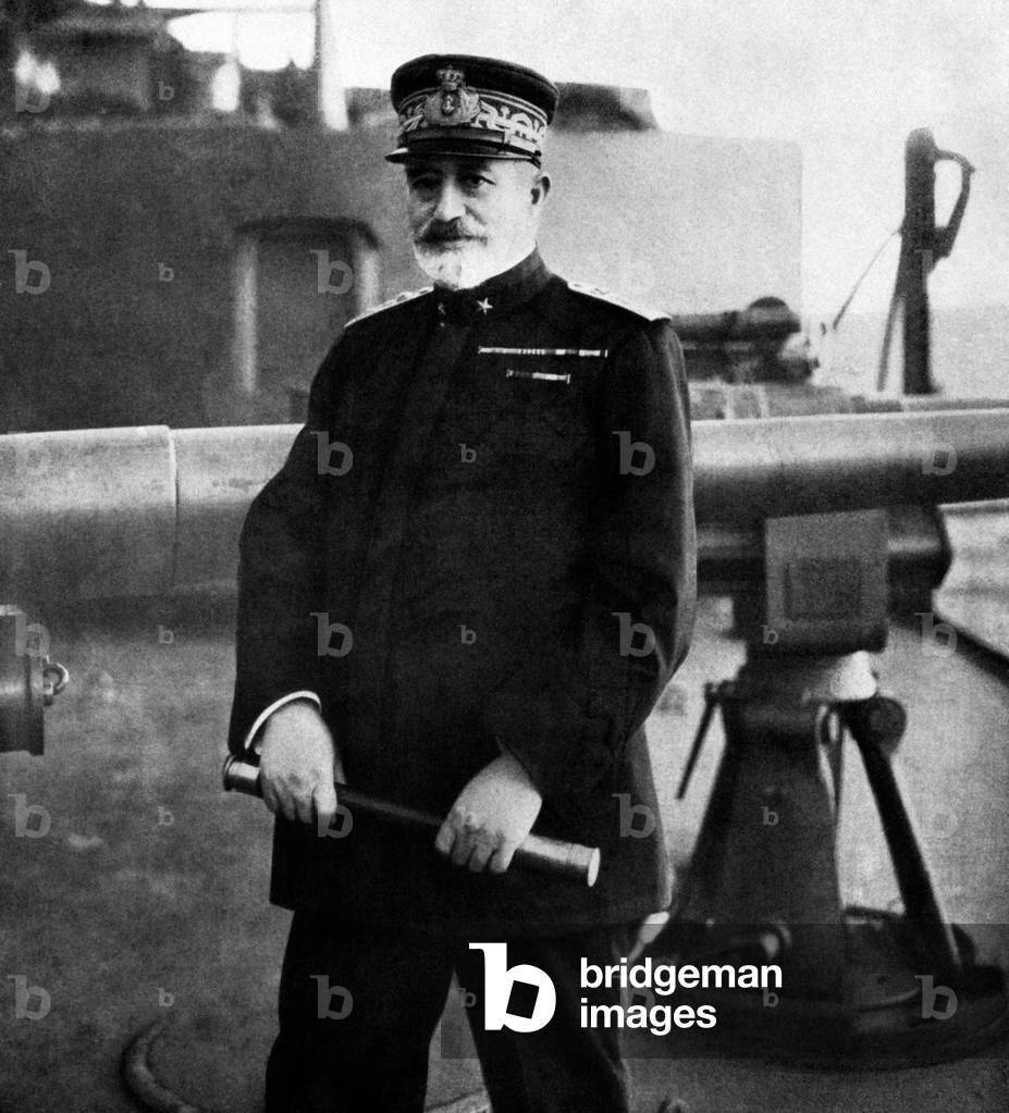 Image of Portrait of Augusto Aubry on a ship