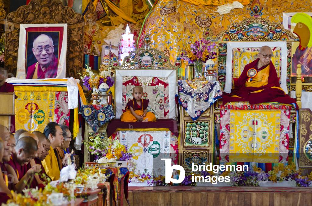 Image of Enthronement celebrations of Thubten Rigsel Rinpoche,Lama Zopa ...