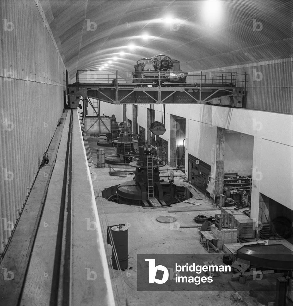 Image of The construction site of the underground machine hall of Kwo's