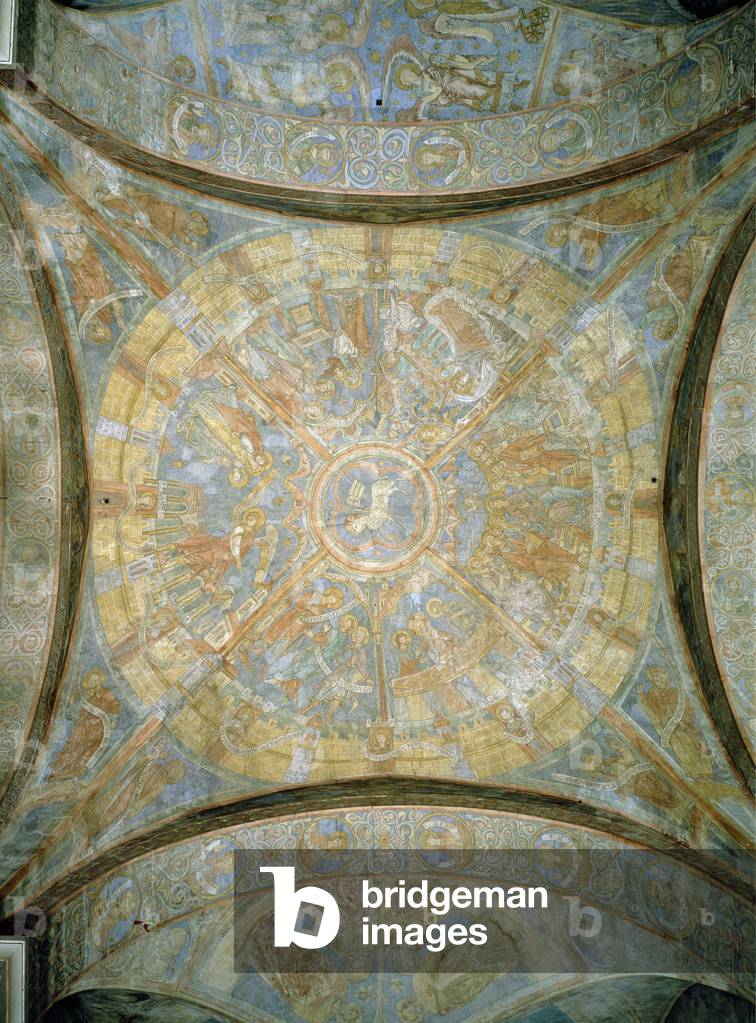 Image of Scenes from Jesus' Life, fresco of cross vault, Braunschweig Catherdral,