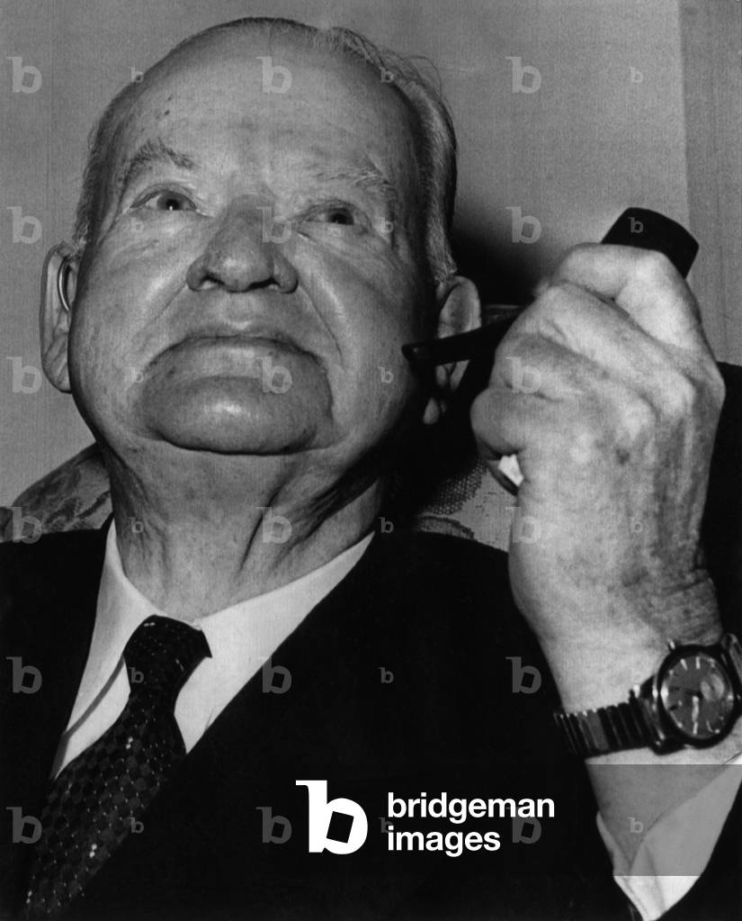 Image of Former President Herbert Hoover (1874-1964), U.S. President ...