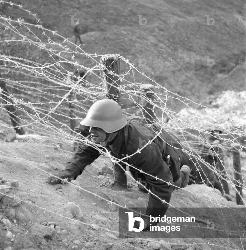 Image of Switzerland World War II Soldiers, 1940 (b/w photo)
