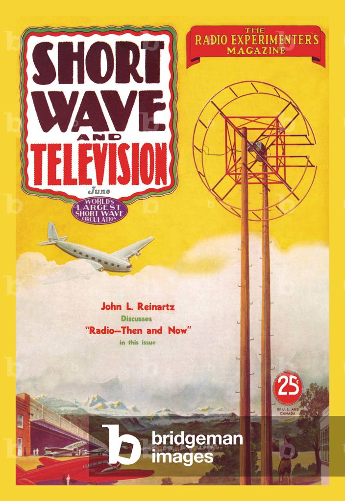 Image of Short Wave and Television: Radio and Airplanes, 1937 (print)