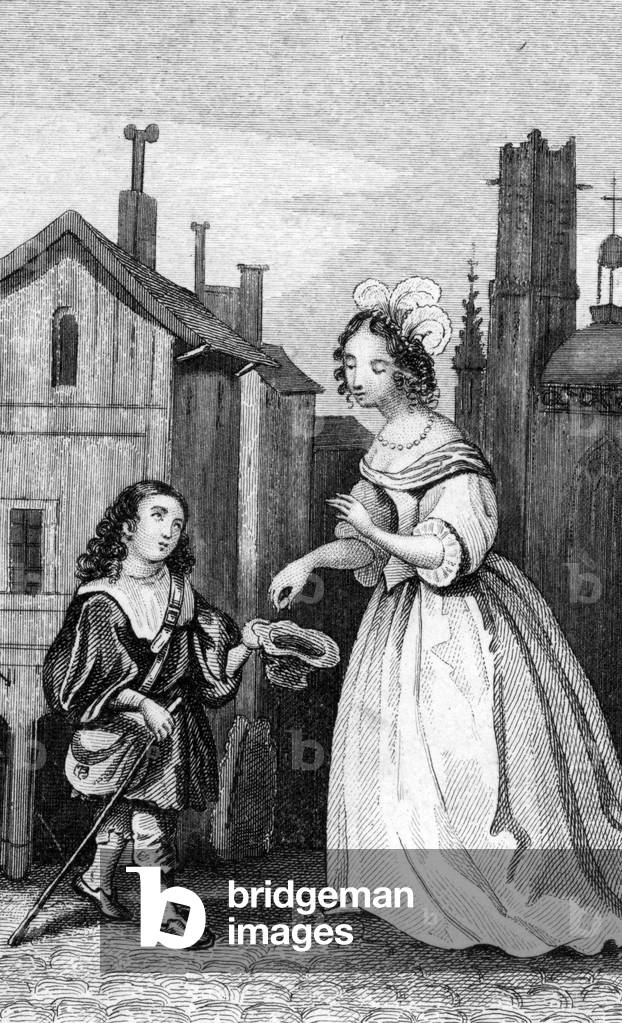 Image of Portrait of the young Jacques Amyot, a beggar in Paris