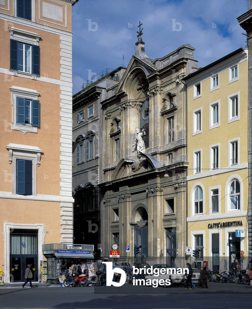 Image of Baroque - Architecture : Facade - San Francesco delle Stimmate ...