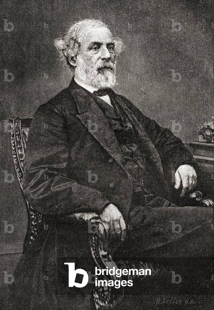 Image of Robert Edward Lee, from The Century Magazine, published 1887 ...