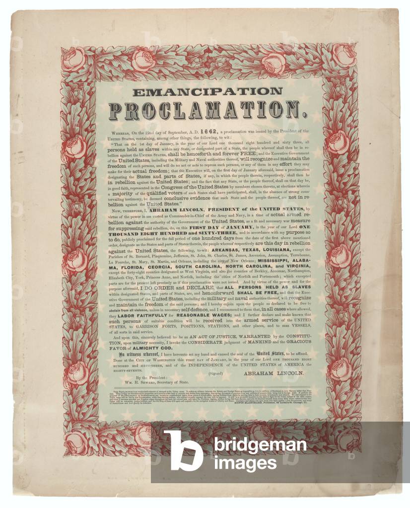 Emancipation Proclamation Text