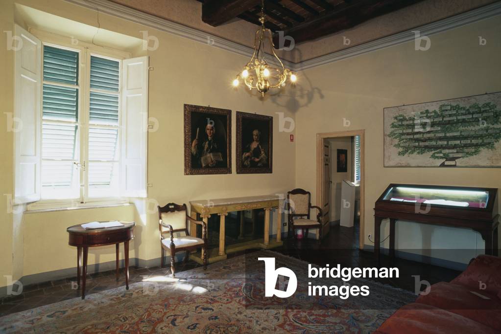 Image of Interior of museum and birthplace of Giacomo Puccini, Lucca ...