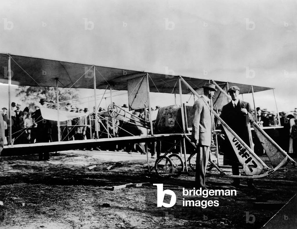 Image of The first man to fly across the United States from
