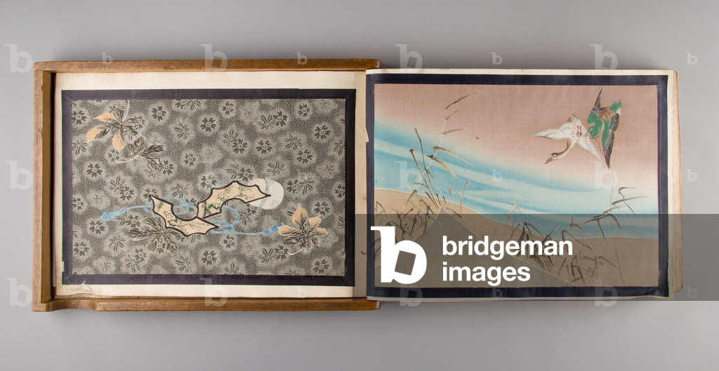 Image of Textile Pattern Sample Book, mid-19th century (album of twenty ...