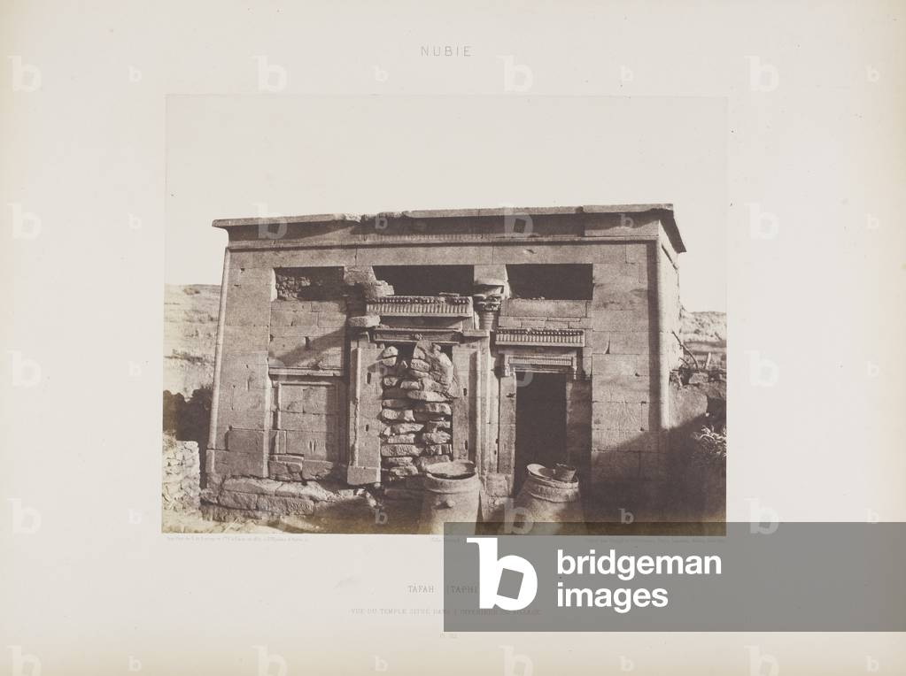 Image of Photograph of the Egyptian landscape monuments and ...