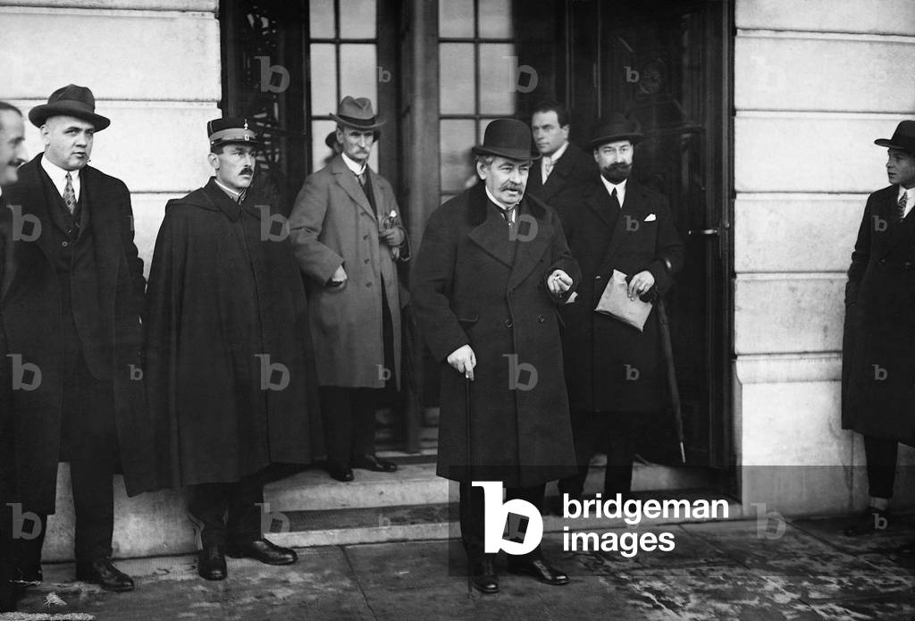 Image of Aristide Briand in Geneva, 1926 (b/w photo)