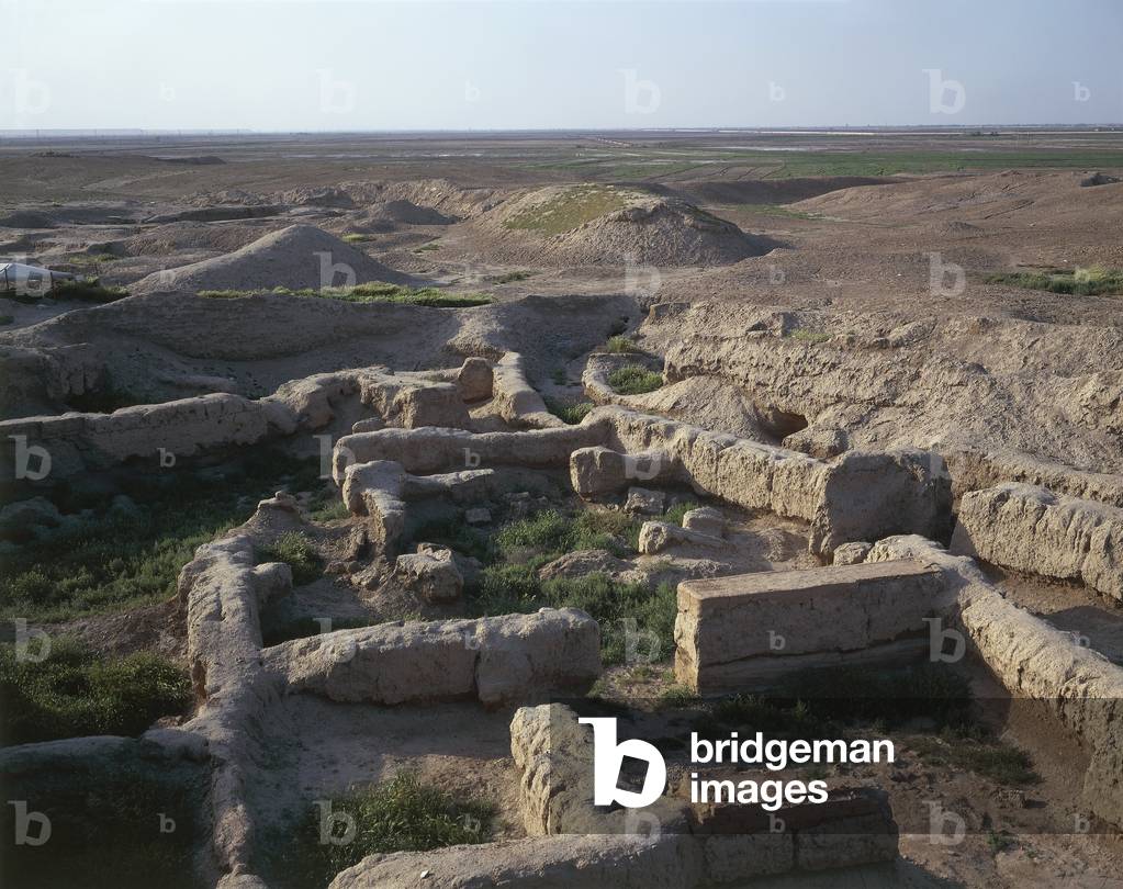 Image of Syria, Tall al-Hariri (Tell Hariri), ancient Mari ...