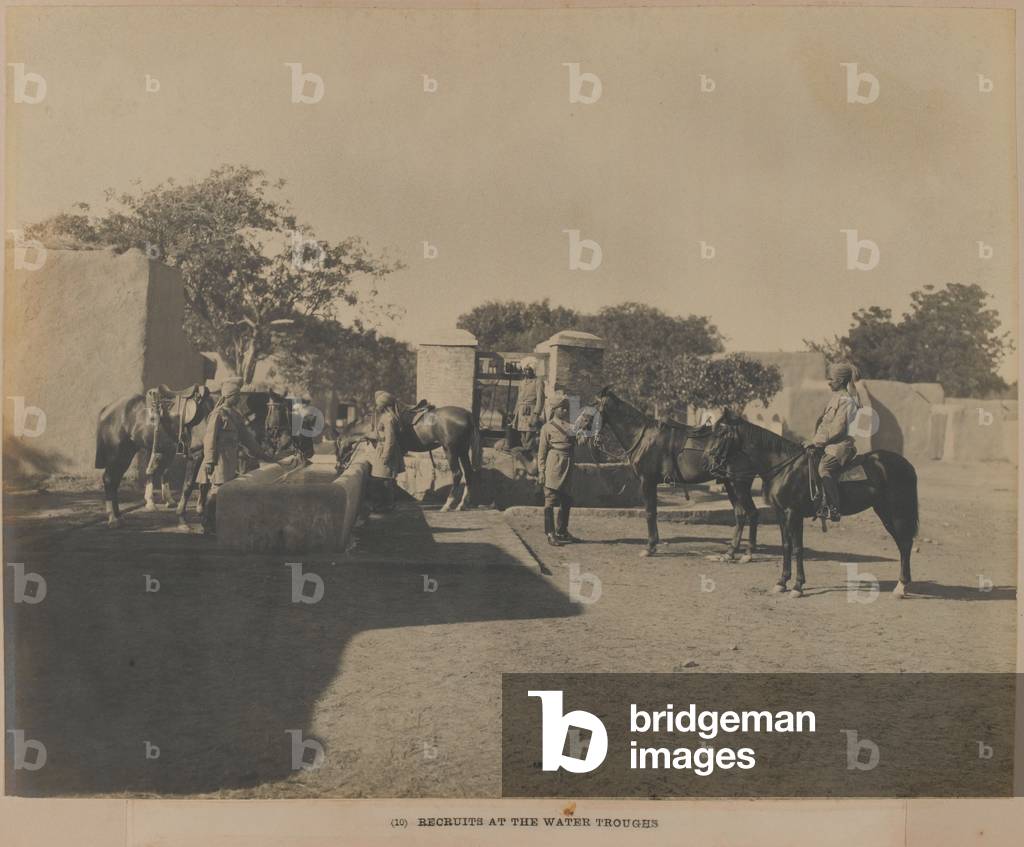 Image of Types of classes enlisted in the 25th Cavalry (Frontier Force ...