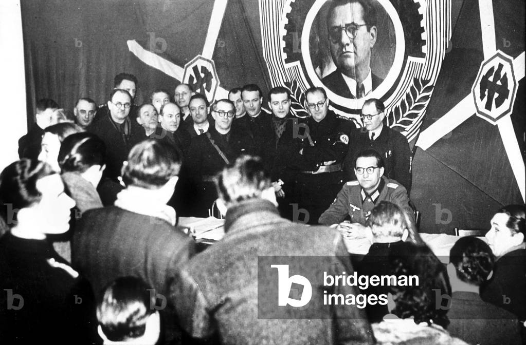 Image of Politic meeting of the PPF between 1936 and 1945 directed